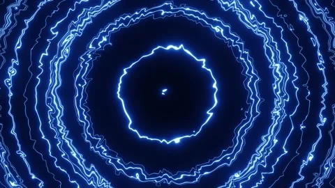 Glowing animation cyan plasma pulsing di... | Stock Video | Pond5