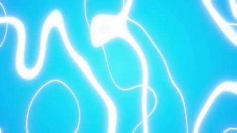 Glowing blue caustic sparkling moving ab... | Stock Video | Pond5