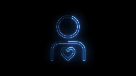 Silhouette Human Heart Stock Videos – Royalty-Free HD & 4K Videos | Pond5