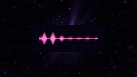 Glowing digital spectrum animation backg... | Stock Video | Pond5