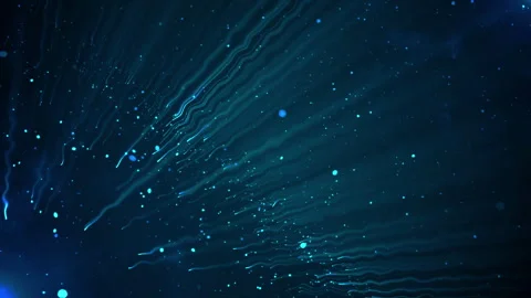 Glowing dust rays background | Stock Video | Pond5