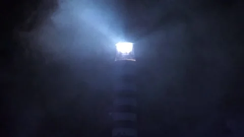 Lighthouse Night Fog Stock Videos – Royalty-Free HD & 4K Videos