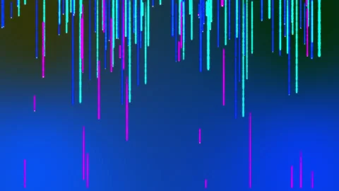 Glowing lines falling down - colored bac... | Stock Video | Pond5