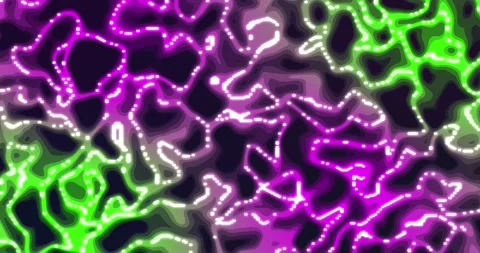 glowing liquid. Abstract Fluid Animation... | Stock Video | Pond5