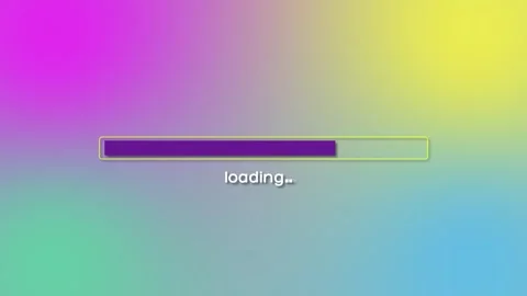 Loading Download Bar Stock Footage ~ Royalty Free Stock Videos | Pond5