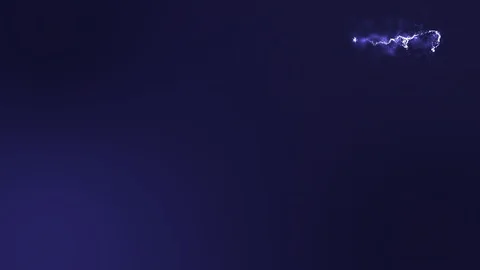 Glowing Magic Particle Trail Animation | Stock Video | Pond5