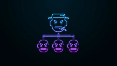 Neon Mafia Stock Video Footage | Royalty Free Neon Mafia Videos | Pond5