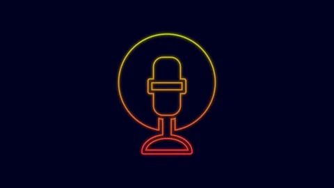 Microphone Icon On Stock Videos – Royalty-Free HD & 4K Videos