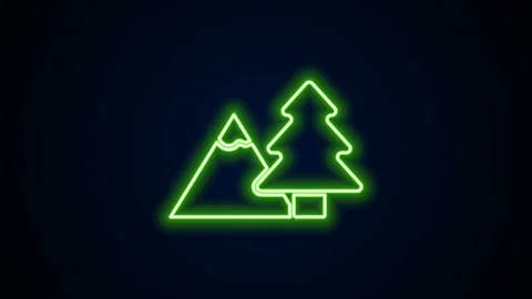 Tree Line Icon Stock Videos – Royalty-Free HD & 4K Videos