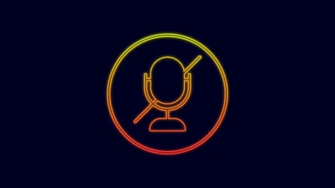 Microphone Icon On Stock Videos – Royalty-Free HD & 4K Videos