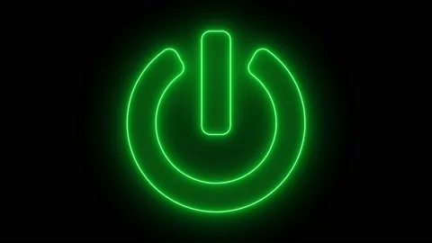 Power On Icon Stock Video Footage | Royalty Free Power On Icon Videos ...