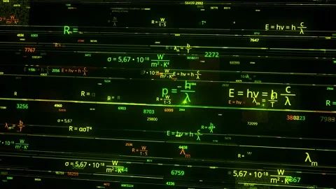 Mathematics Background Stock Footage ~ Royalty Free Stock Videos | Pond5