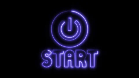 Icon Button Start Stock Videos – Royalty-Free HD & 4K Videos | Pond5