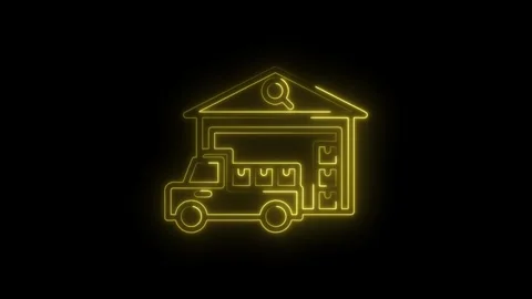 Neon 3D Warehouse Stock Videos – Royalty-Free HD & 4K Videos