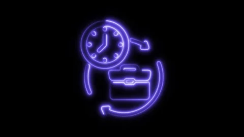 Overtime Work Icon Stock Videos – Royalty-Free HD & 4K Videos | Pond5