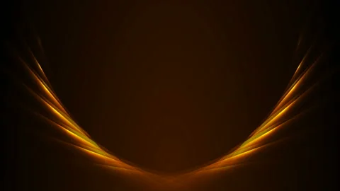 Glowing orange laser lines abstract hi-t... | Stock Video | Pond5