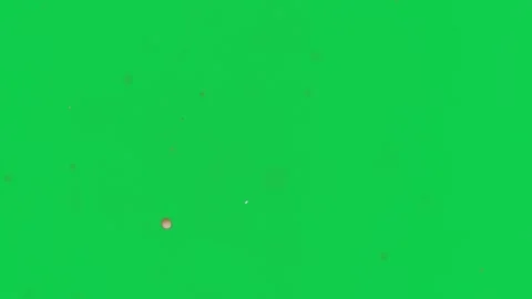 Glowing particle effects with a green sc... | Stock Video | Pond5