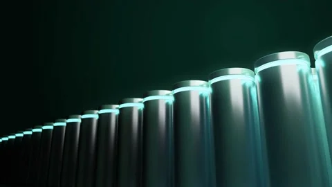 Glowing power neon light futuristic ener... | Stock Video | Pond5