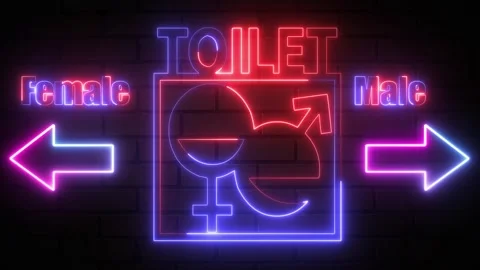 Female Toilet Signage Stock Footage ~ Royalty Free Stock Videos | Pond5