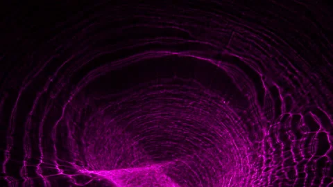 Glowing Purple Strobe Light Against Blac... | Stock Video | Pond5