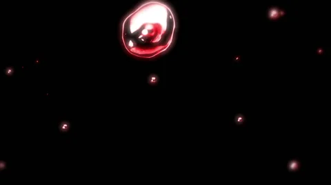 Glowing Red Metal Liquid - 29 | Stock Video | Pond5