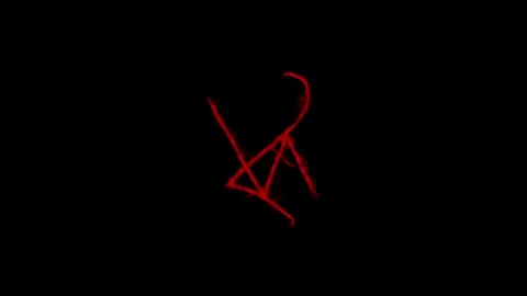Glowing Red Sigil Animation | Stock Video | Pond5