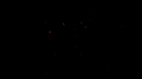 Glowing red spark particles on alpha bac... | Stock Video | Pond5