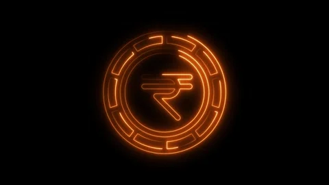 Rupee Symbol Background Stock Video Footage | Royalty Free Rupee Symbol ...