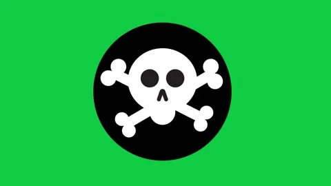 Skull Green Screen Stock Videos – Royalty-Free HD & 4K Videos | Pond5