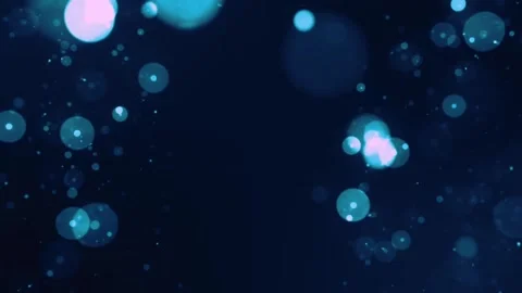 glowing sky particles bubbles waving mot... | Stock Video | Pond5