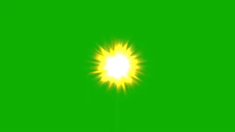 Glowing sun green screen motion graphics | Stock Video | Pond5