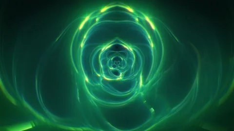 Glowing Swirl Light Effect - animation | Stock Video | Pond5