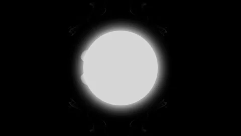 Glowing White Orb Emitting Smoke Animati... | Stock Video | Pond5