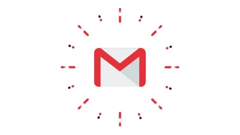 Gmail ggmail animated icon background, 4... | Stock Video | Pond5