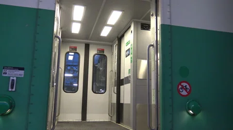 Passenger Door Stock Footage ~ Royalty Free Stock Videos | Pond5