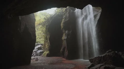 The Goa Raja Waterfall Big Water fall in... | Stock Video | Pond5