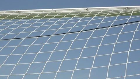 The goalkeeper could not catch the ball ... | Stock Video | Pond5