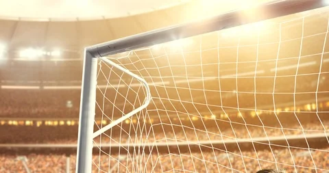 Goalkeeper shows great save from a goal ... | Stock Video | Pond5