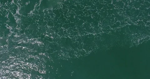 God's View shot of a jetski rescuing a g... | Stock Video | Pond5