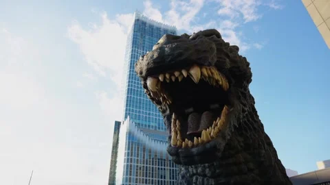 Godzilla in Japan, Shinjuku Kabukicho To... | Stock Video | Pond5