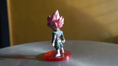 Goku pink- Action figure Dragon Ball Z. | Stock Video | Pond5