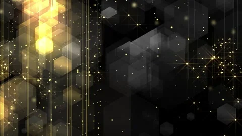Gold award background, gold particles, f... | Stock Video | Pond5