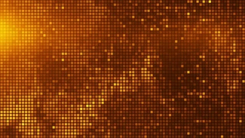 Gold background with golden squares, awa... | Stock Video | Pond5
