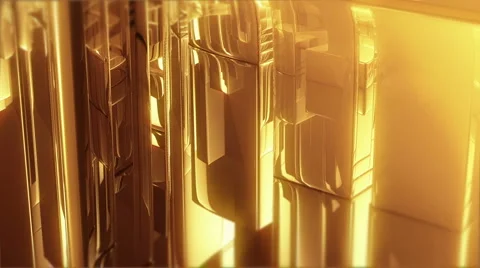 Gold background LOOP | Stock Video | Pond5