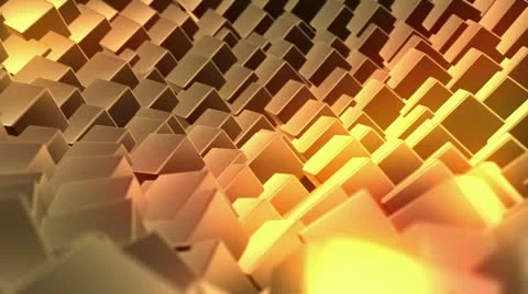 Gold background, loop seamless, animatio... | Stock Video | Pond5