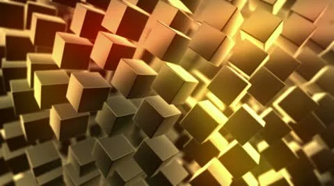 Gold background, loop seamless, animatio... | Stock Video | Pond5