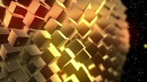 Gold background, loop seamless, animatio... | Stock Video | Pond5