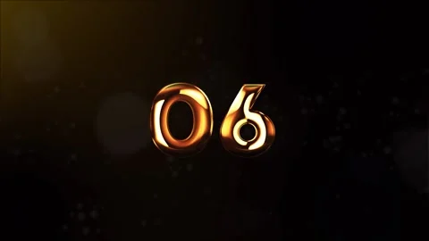 Gold Countdown Stock Video Footage | Royalty Free Gold Countdown Videos ...