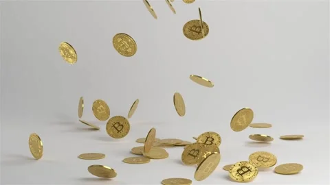 Falling Gold Coins Stock Video Footage | Royalty Free Falling Gold ...