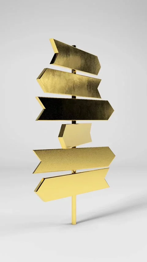 Crossroad Signpost Stock Videos – Royalty-Free HD & 4K Videos | Pond5